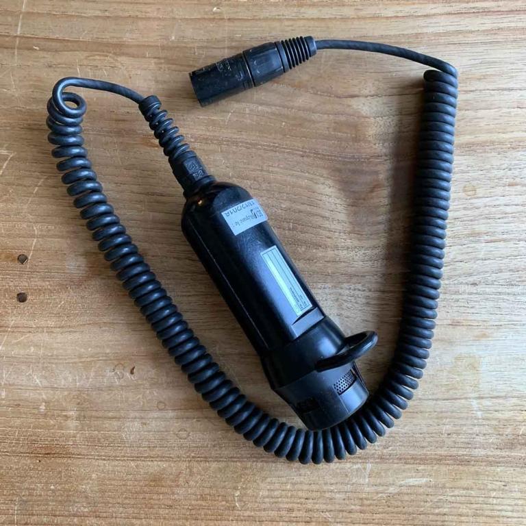 LEM secondhand handheld cockpit microphone - Aviation Gadgets