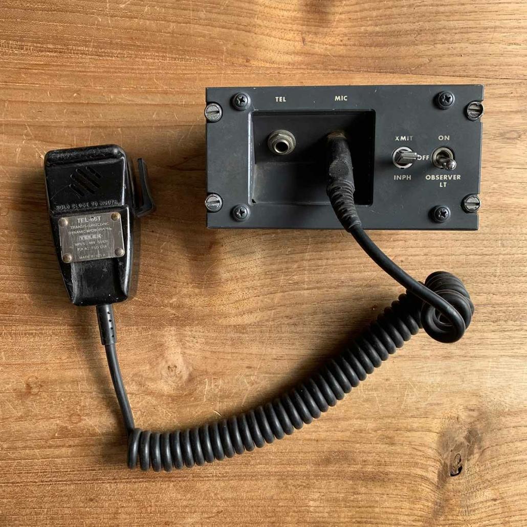 Boeing 727 observer jack panel - Aviation Gadgets