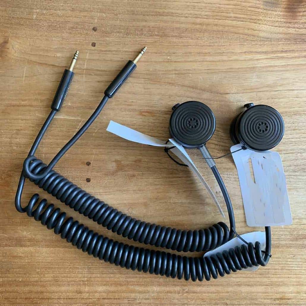 Telex 38T secondhand handheld cockpit microphone - Aviation Gadgets