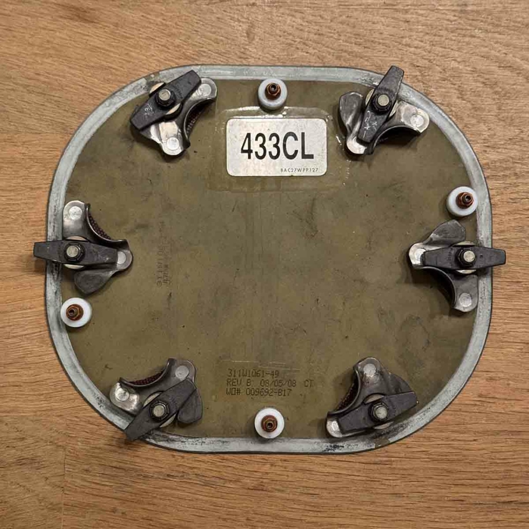 Virgin Australia Boeing 777 VH-VPD access panel - Aviation Gadgets