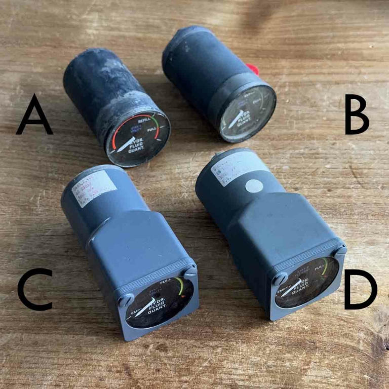 Hydraulic fuel quantity indicator - Aviation Gadgets