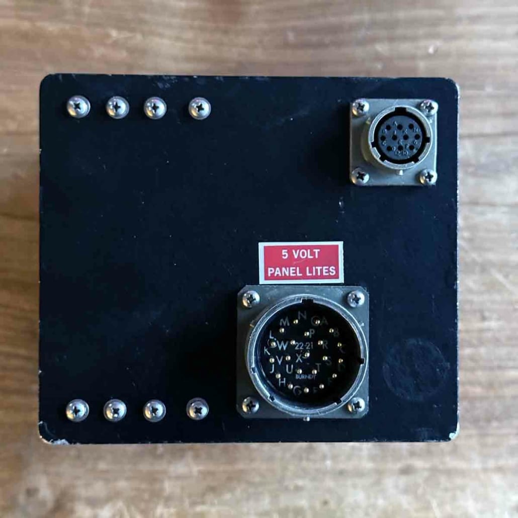 GNS-500A VLF Omega global navigation control panel - Aviation Gadgets