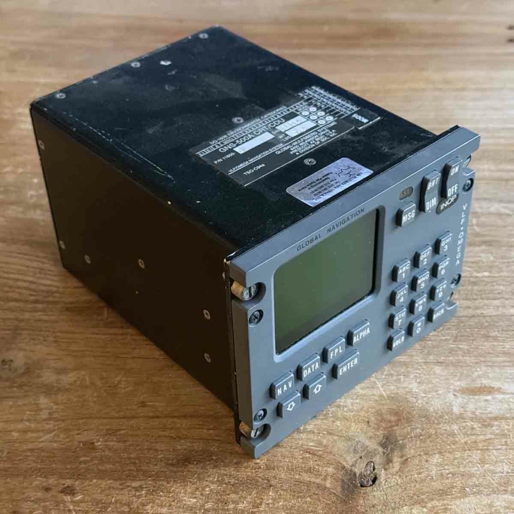 GNS-500A VLF Omega global navigation control panel - Aviation Gadgets
