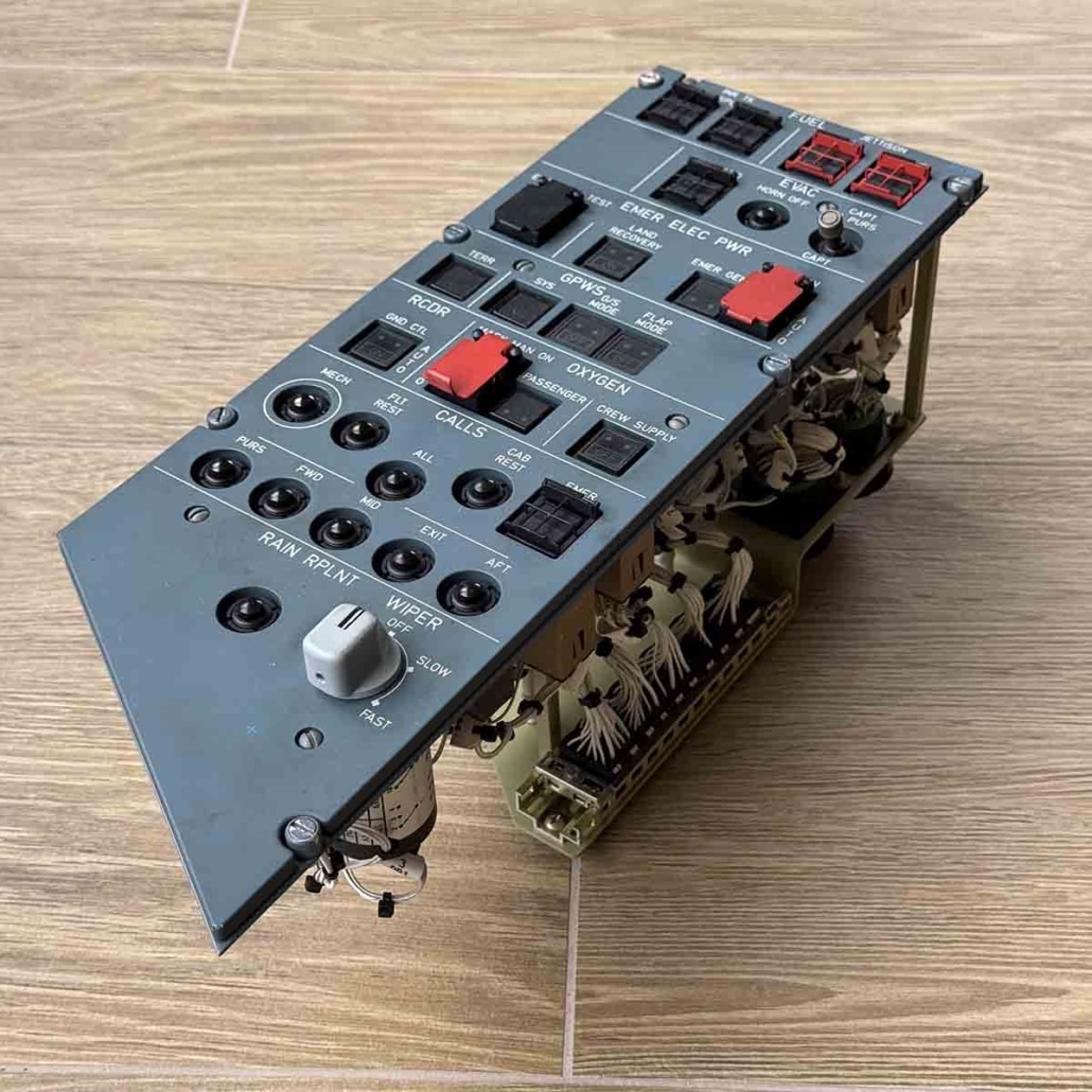 Airbus A330 overhead control panel 211VU - Aviation Gadgets