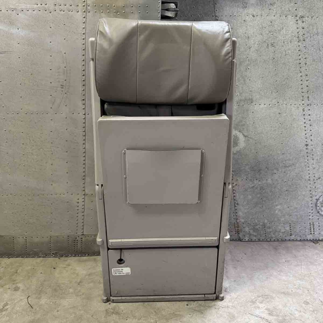TAP Airbus A330 CS-TOI cabin crew jump seat - Aviation Gadgets