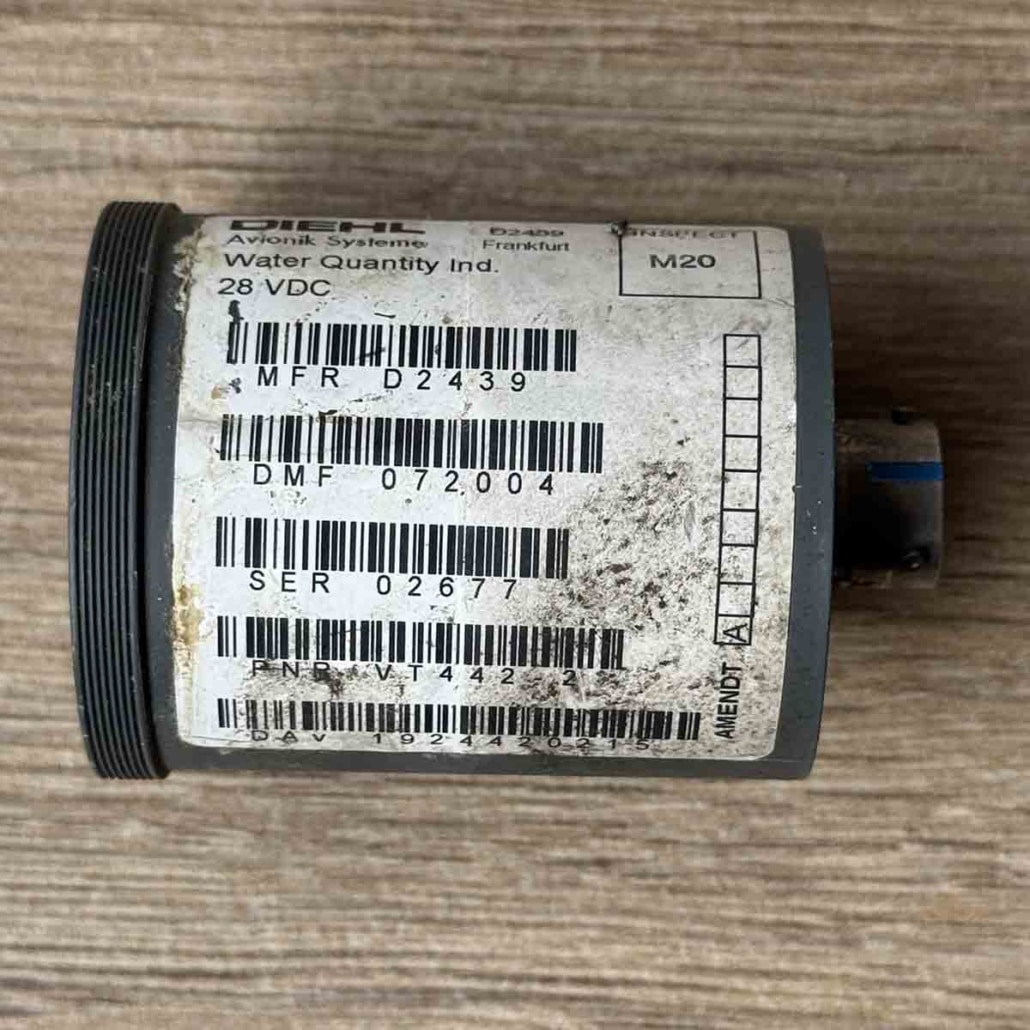 Airbus A320 water quantity indicator - Aviation Gadgets